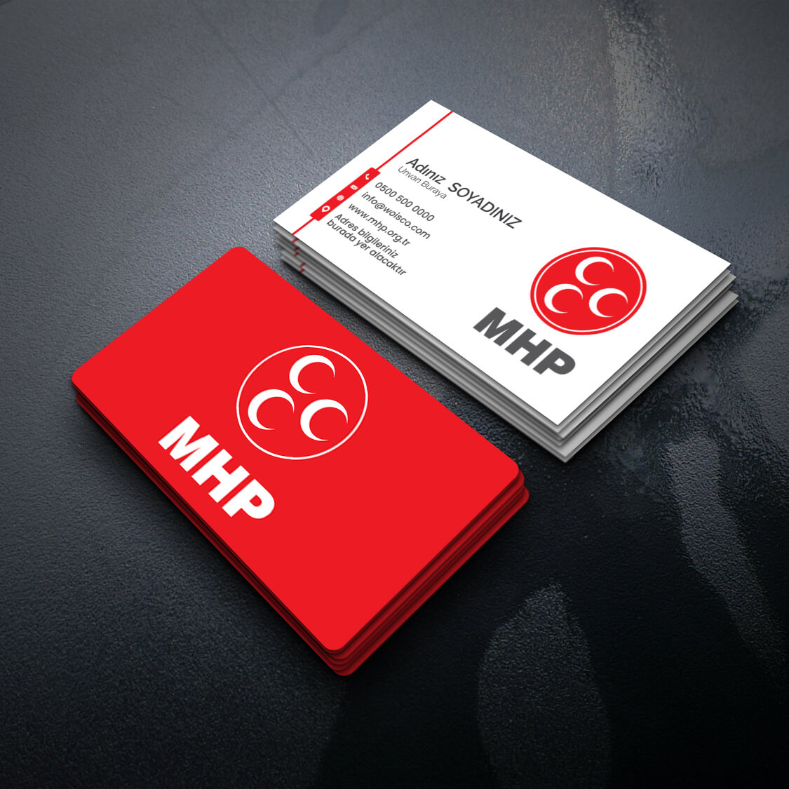 MHP Kartvizit 1000 Adet Baskı (MD: MHP015) | Woisco